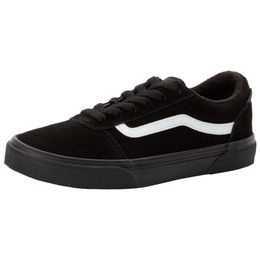 Vans Kinder Sneaker "YT Ward VansGuard", Gr. 38, schwarz, Leder, Synthetik, Schuhe