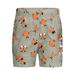 Jack Wolfskin M&auml;dchen Shorts "SMILEYWORLD SHORTS K", gr&uuml;n, Gr. 92, OBERSTOFF: 100% POLYAMID Futter: 100% POLYESTER, Hosen