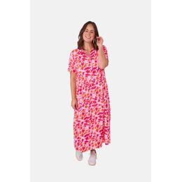 LIEBLINGSST&Uuml;CK LIEBLINGSST&Uuml;CK Damen Sommerkleid, rosa, Gr. 34, bedruckt, gebl&uuml;mt, mehrfarbig, Obermaterial: 100% Viskose, Kleider, mit allover Blumenprint