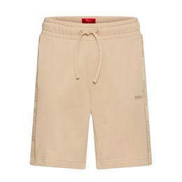 HUGO UNDERWEAR Herren Sweatshorts "LIAM Short pa", Gr. M, beige, Sweatware, Obermaterial: 100% Baumwolle, unifarben, Hosen, mit seitlichen Eins&auml;tzen