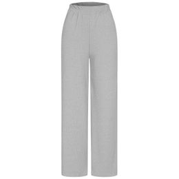 CLOUD 5IVE Damen Stoffhose "CLOUD 5IVE", grau, Gr. XXL, unifarben, 95% Polyester, 5% Elasthan, Hosen
