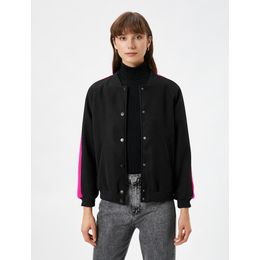 KOTON Between-Season Jacket female Black size 36