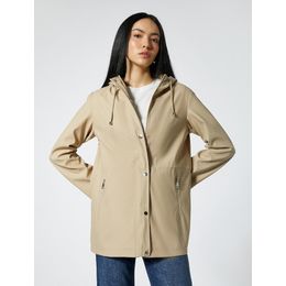 KOTON Funktionsmantel Damen Gr&ouml;&szlig;e S beige