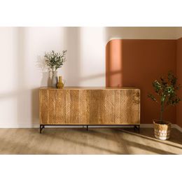 Sideboard Akazie 180x40x80 natur lackiert MARRAKESCH #116