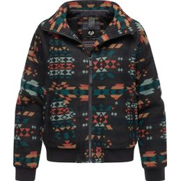Ragwear Damen Outdoorjacke "Toscia Ikat", schwarz, Gr. XL, Obermaterial: 100% Polyester; Innenfutter: 100% Polyester; Wattierung: 100% Polyester,