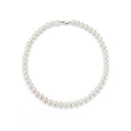 Firetti Damen Perlenkette "Schmuck Geschenk Halsschmuck Halskette Perle", 4, Perlen Silber 925 (Sterlingsilber), L: 42, bunt, Perlen, Silber 925