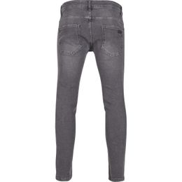 2Y Premium Herren Bequeme Jeans "2Y Premium Herren 2Y Skinny Fit Jeans", grau, Gr. 32, unifarben, 100% Baumwolle, Jeans