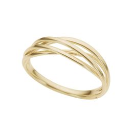 Firetti Damen Fingerring "Schmuck Geschenk Gold 333 Damenring Goldring", 18, Gelbgold 333, 2mm, gold, Gelbgold 333, Fingerringe