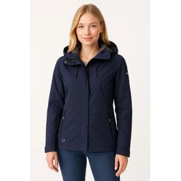 LPO Damen Outdoorjacke "Damen Outdoorjacke Paula", blau, Gr. 46, 100% Polyester, Jacken