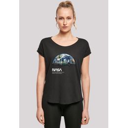 F4NT4STIC Damen T-Shirt "NASA View Of The Earth", schwarz, Gr. XXL, Obermaterial: 100% Baumwolle, Shirts, Premium Qualit&auml;t