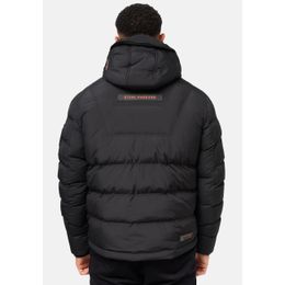 STONE HARBOUR Herren Winterjacke "Arvidoo", schwarz, Gr. XXXL, Obermaterial: 100% Polyester; Futter: 100% Polyester; Wattierung: 100% Polyester;