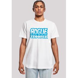 F4NT4STIC Herren T-Shirt "Rogue Trooper Comic Book Blue Logo", wei&szlig;, Gr. M, Obermaterial: 100% Baumwolle, Shirts, Premium Qualit&auml;t