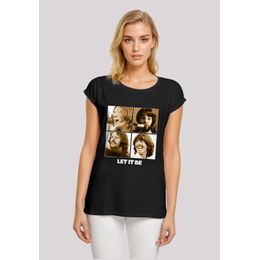 F4NT4STIC Damen T-Shirt "The Beatles", schwarz, Gr. XXXL, Obermaterial: 100% Baumwolle, Shirts, Streetwear Fashion