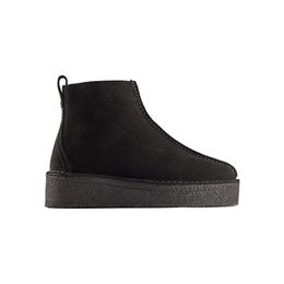 Clarks Damen Stiefelette "Trek Wedge", Gr. 37schwarz, Schuhe, mit modischer Keilsohle