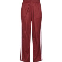 Karl Kani Damen Jogginghose "Karl Kani Og Mesh Trackpants"dunkelrot, pink, Gr. M, 100% Polyester, Hosen