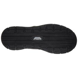 Skechers Berufsschuh "FLEX ADVANTAGE SR", 48,5, schwarz, Schuhe, Slipper f&uuml;r Gastronomie, Pflege, Krankenhaus mit Stretcheinsatz