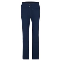 Ziener Damen Skihose "TWILA", blau, Gr. 40, Obermaterial: 1. 74% Polyamid, 26% Elasthan, 2. 94% Polyester (recycelt), 6% Elasthan; Futter: 100%