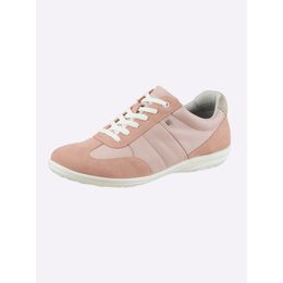 Jomos Damen Schn&uuml;rschuh, Gr. 36rosenquarz, Glattleder, Veloursleder, Schuhe