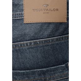 Tom Tailor Herren 5-Pocket-Jeans "MARVIN", blau, Gr. 38, Denim/Jeans, Obermaterial: 70% Baumwolle, 28% Polyester, 2% Elasthan, Jeans, mit kleinem
