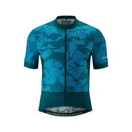 Gonso Herren Radtrikot "PADEON", blau, Gr. S, 100% Polyester, Trikots, Hohe Bewegungselastizit&auml;t, Ventilations-Mesheins&auml;tze