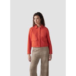 Lecomte Damen Blouson "Lecomte Kurzjacke in leuchtendem Orange f&uuml;r einen trendigen Look", orange, Gr. 44, unifarben, 70%Polyester