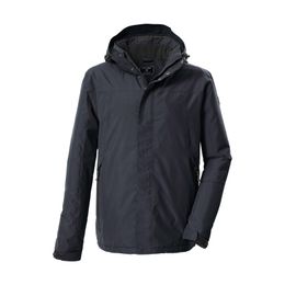 Killtec Herren Funktionsjacke "KOW 1 MN JCKT", grau, Gr. XL, Obermaterial: 100% Polyester.Futter: 100% Polyester.F&uuml;llung: 100% Polyester, Jacken,