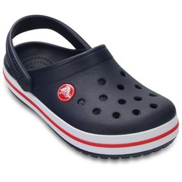 Crocs Jungen Clog "Crocband Clog", Gr. 22, blau, Croslite , kontrastfarbene Details, Schuhe, Sandale, Sommerschuh, Badeschuh mit L&uuml;ftungs&ouml;ffnungen