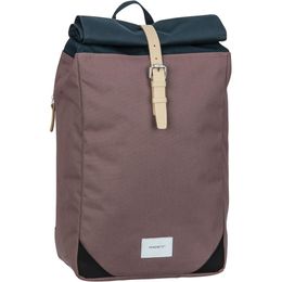 Sandqvist Backpack ' Kurt ' male Purple size One Size