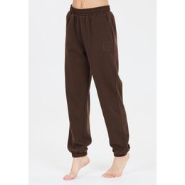 ENDURANCE ATHLECIA ATHLECIA Herren Sporthose "Damla", braun, Gr. 42, unifarben, 65% Polyester, 35% Baumwolle, Hosen, im schlichten Design mit Seitentaschen