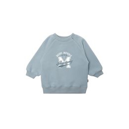 Liliput M&auml;dchen Sweatshirt "Mini Sport", blau, Gr. 110, bedruckt, 80% Baumwolle, 20% Polyester, Sweatshirts, aus weichem Material mit Baumwolle