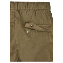 Urban Classics Herren Stoffhose "Urban Classics Herren Double Pocket Cargo Shorts", braun, Gr. S, unifarben, 100% Baumwolle, Hosen