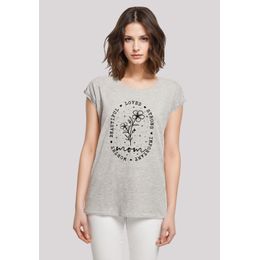 F4NT4STIC Damen T-Shirt "Mothers Day Black Art Print for Mom Best Mom Ever", grau, Gr. 4XL, Obermaterial: 100% Baumwolle, Shirts, Premium Qualit&auml;t