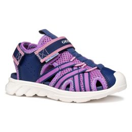 Geox Kinder Sandale "J SANDAL AIRADYUM GI", Gr. 25, lila, Synthetik, Textil, Schuhe, Wasserschuh, Badesandale f&uuml;r Spa&szlig; am Wasser