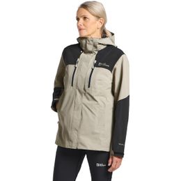 Jack Wolfskin Damen Outdoorjacke "JASPER 2L JKT W", grau, Gr. XS, Oberstoff: 100% POLYESTER . Kontrastmaterial 1: 100% POLYESTER . Futter 1: 100%