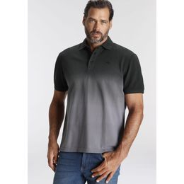 MAN'S WORLD MAN'S WORLD Herren Poloshirt, schwarz, Gr. L, bestickt, Piqu&eacute;, Obermaterial: 100% Baumwolle, Shirts, Kurzarm, mit Polokragen, aus Piqu&eacute;-Stoff, mit