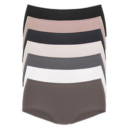 Vivance Damen Panty, Gr. 48, bunt, Single Jersey, Obermaterial: 95% Baumwolle, 5% Elasthan, unifarben, Unterhosen, in frischen und gedeckten Farben