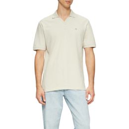 s.Oliver Herren Poloshirt, wei&szlig;, Gr. XL, unifarben, Piqu&eacute;, Obermaterial: 100% Baumwolle, Shirts, mit Logo Stickerei
