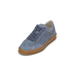 Marc O'Polo Sneaker MARC O'POLO "aus edlem Velours-Rindleder", Herren, Gr. 42, stormy blau, Obermaterial: 100% Leder, unifarben, Schuhe Sneaker