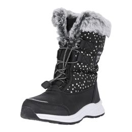 ZIGZAG M&auml;dchen Stiefel "Wesend", Gr. 29, schwarz-wei&szlig;, Kunstfaser, Lederimitat, Schuhe, mit wasserdichtem Obermaterial