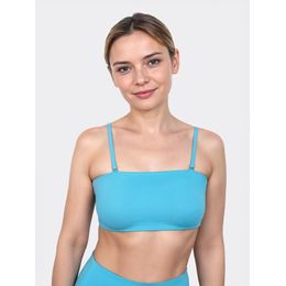 MyLily Bikini Top 'Bandeau Bikini Oberteil' female Blue size XS