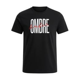 Ombre Shirt male Black size XXL