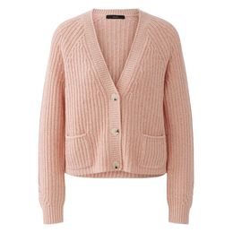 Oui Knit Cardigan 'Lafonya' female Pink size 34
