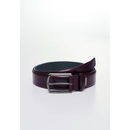 Bugatti Herren Lederg&uuml;rtel "Bugatti Herreng&uuml;rtel 0299", braun, Gr. 85, Leder, G&uuml;rtel