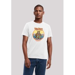 F4NT4STIC Herren T-Shirt "US National Parks Make Friends At Yellowstone", wei&szlig;, Gr. XXL, Obermaterial: 100% Baumwolle, Shirts, Premium Qualit&auml;t
