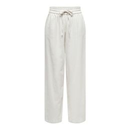 Only Damen Schlupfhose "ONLTIZANA COTTON LOOSE PANTS WVN NOOS", wei&szlig;, Gr. XL, unifarben, Web, Obermaterial: 100% Baumwolle, Hosen