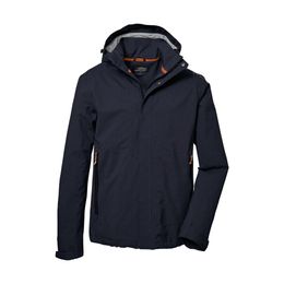 Killtec Herren Outdoorjacke "KOS 53 MN JCKT", blau, Gr. S, Oberstoff: 100% Polyester, Futter: 100% Polyester, Jacken, Funktionsjacke: Wind- und