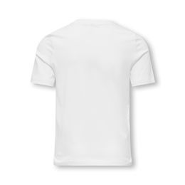 KIDS Only M&auml;dchen T-Shirt "KOGKETTY LIFE S/S O-NECK TOP JRS NOOS", wei&szlig;, Gr. 158, bedruckt, Jersey, Obermaterial: 100% Baumwolle, Shirts, Baumwolle,