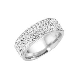 Firetti Damen Fingerring "Schmuck Geschenk Silber 925 Silberring", 56, Silber 925 (Sterlingsilber), 7,5mm, silber, Silber 925 (Sterlingsilber),