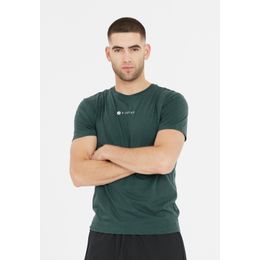 Virtus Herren Funktionsshirt "Vamod", gr&uuml;n, Gr. S, unifarben, 60% Baumwolle, 40% Polyester, Shirts, mit schnelltrocknender Funktion
