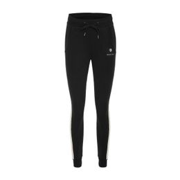 MOROTAI Damen Jogginghose "MOROTAI Damen MOROTAI Casual Jogger"schwarz, Gr. M, 70% Baumwolle, 30% Polyester, Hosen